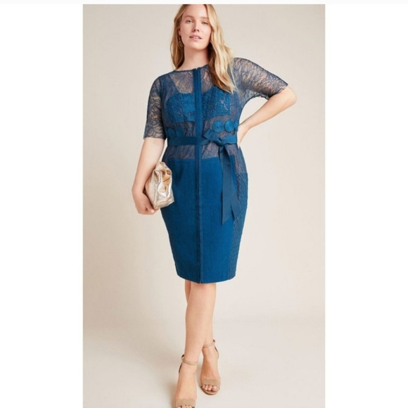 Anthropologie | Dresses | Byron Lars Sheath Dress | Poshmark
